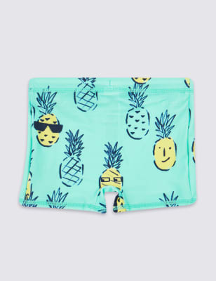 Pineapple Swim Trunks (3 Months - 7 Years) | M&S