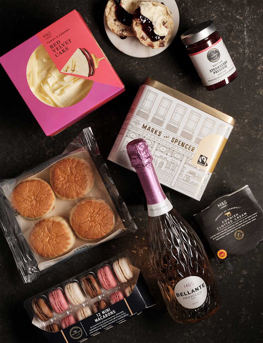 Pink Prosecco Afternoon Tea | M&S
