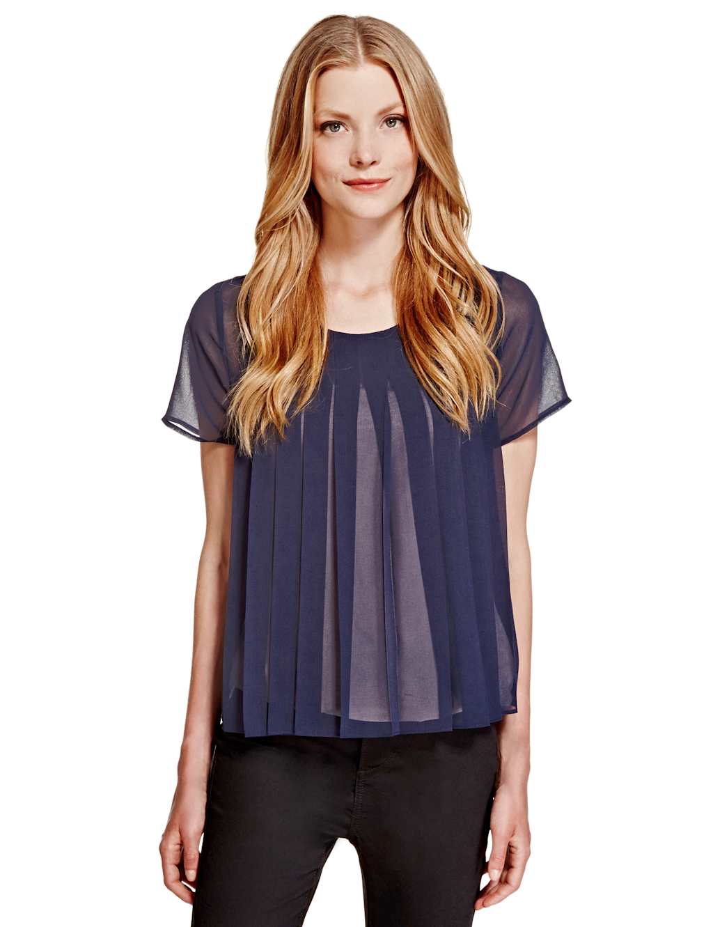 Pleated Shell Top | Limited Edition | M&S