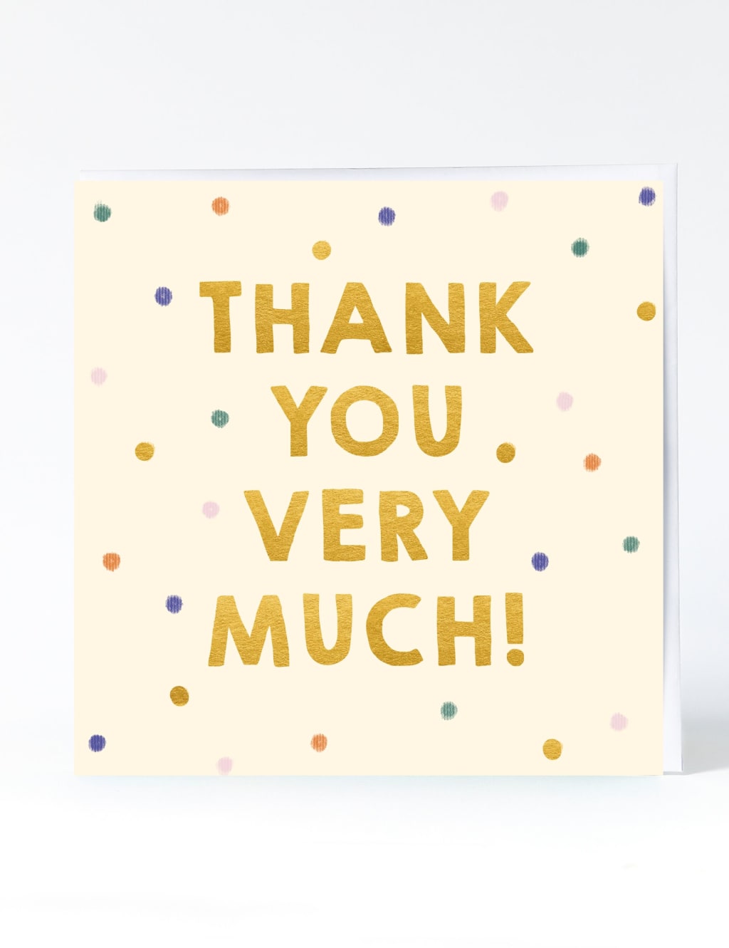 Polka Dot Thank You Card | M&S