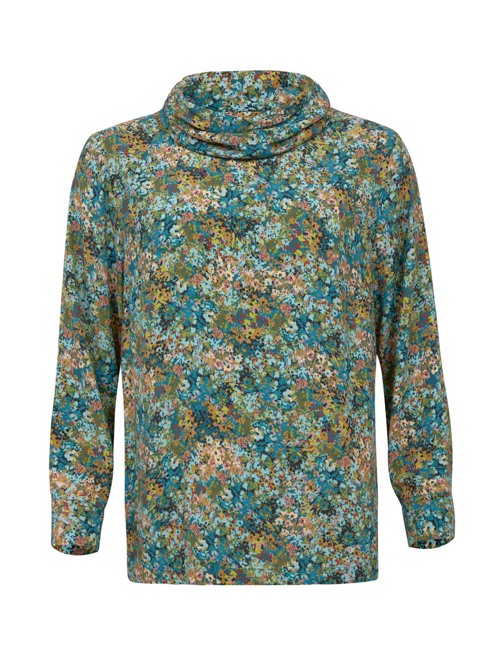 Printed Cowl Neck Top | Celtic & Co. | M&S