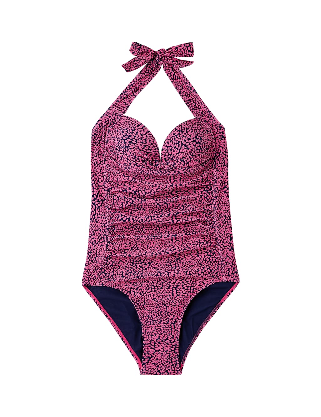 Printed Halterneck Swimsuit | Joules | M&S