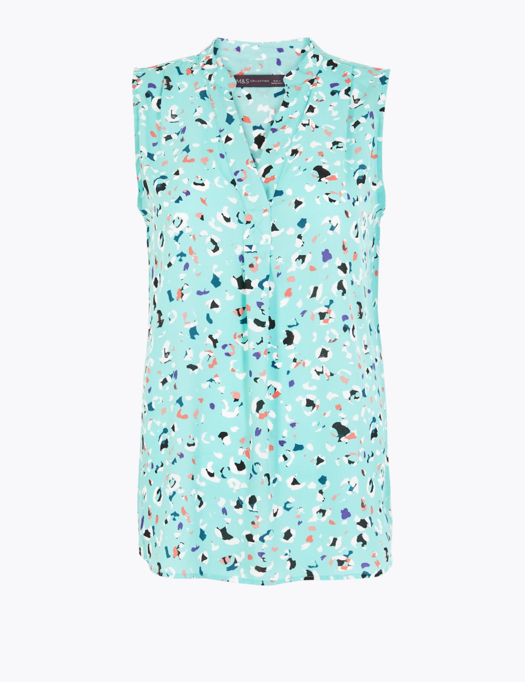 Printed Shell Top | M&S Collection | M&S