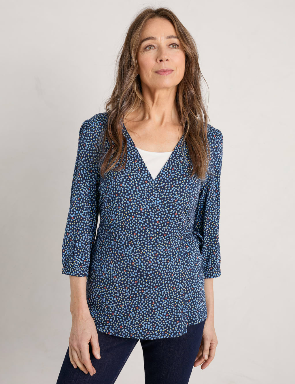Printed Wrap Top | Seasalt Cornwall | M&S