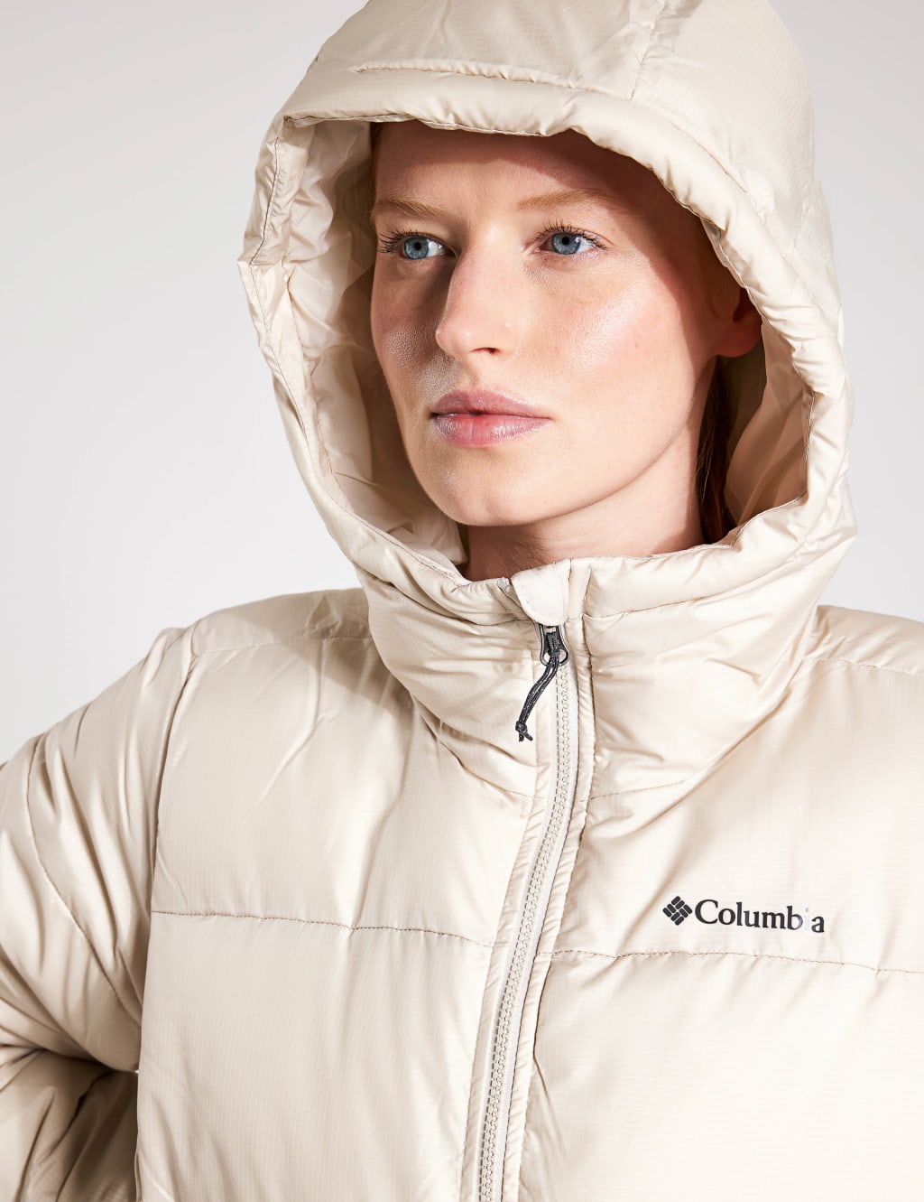 Puffect Hooded Longline Puffer Jacket | Columbia | M&S