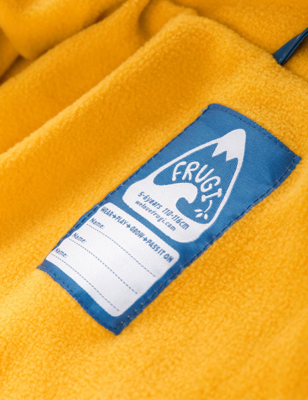 Puffin Print Hooded Fleece Lined Raincoat ( 1 - 10 Yrs) | Frugi | M&S