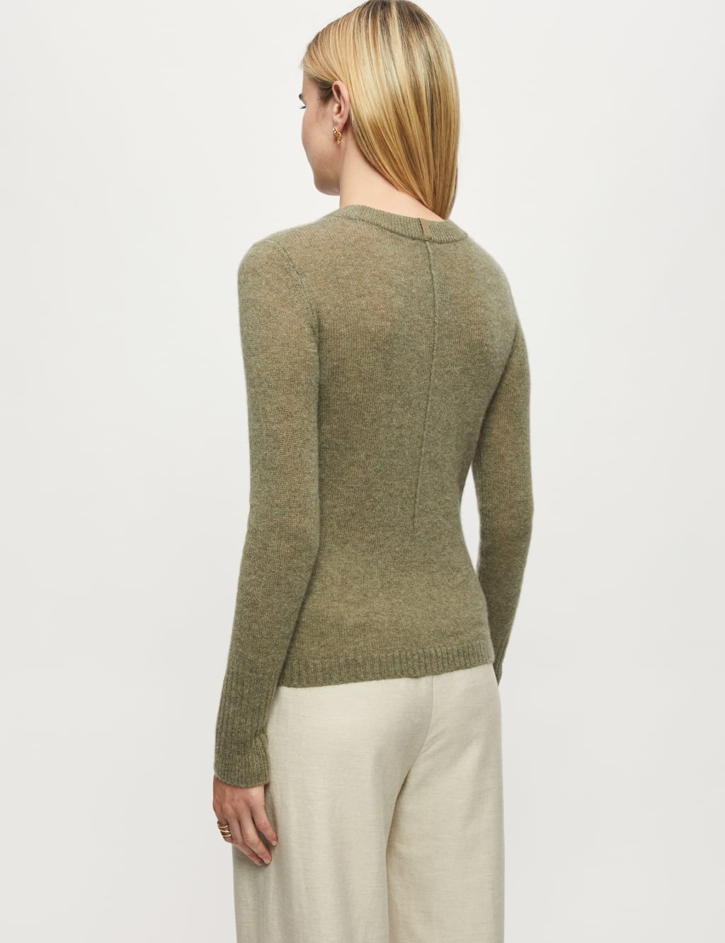 Pure Cashmere Crew Neck Jumper | Jigsaw | M&S