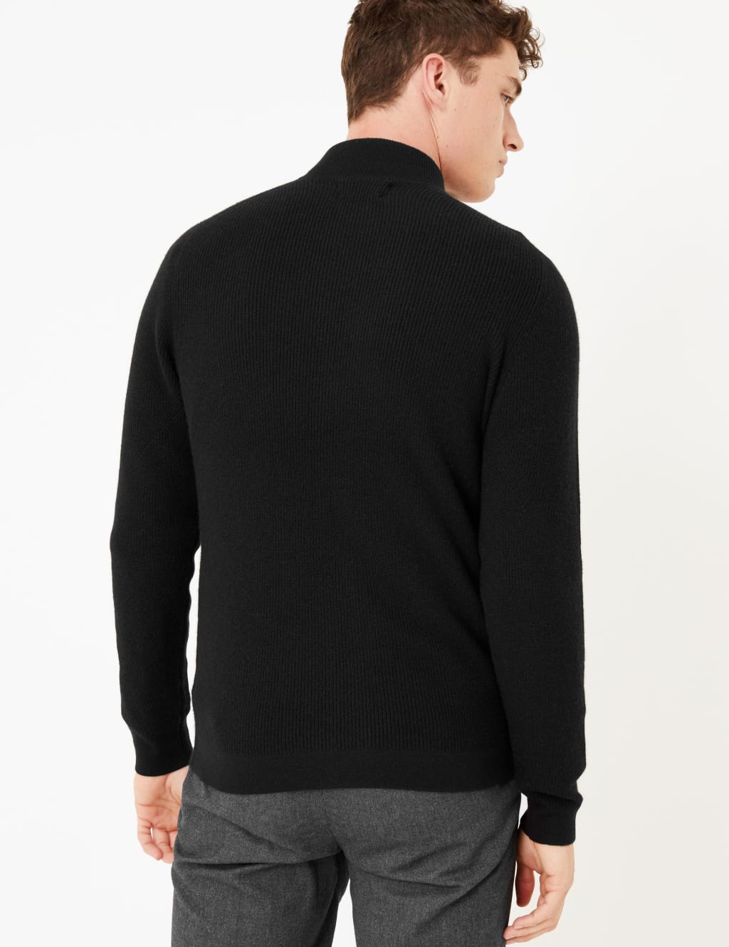 Pure Cashmere Zip Up Cardigan | M&S Collection | M&S