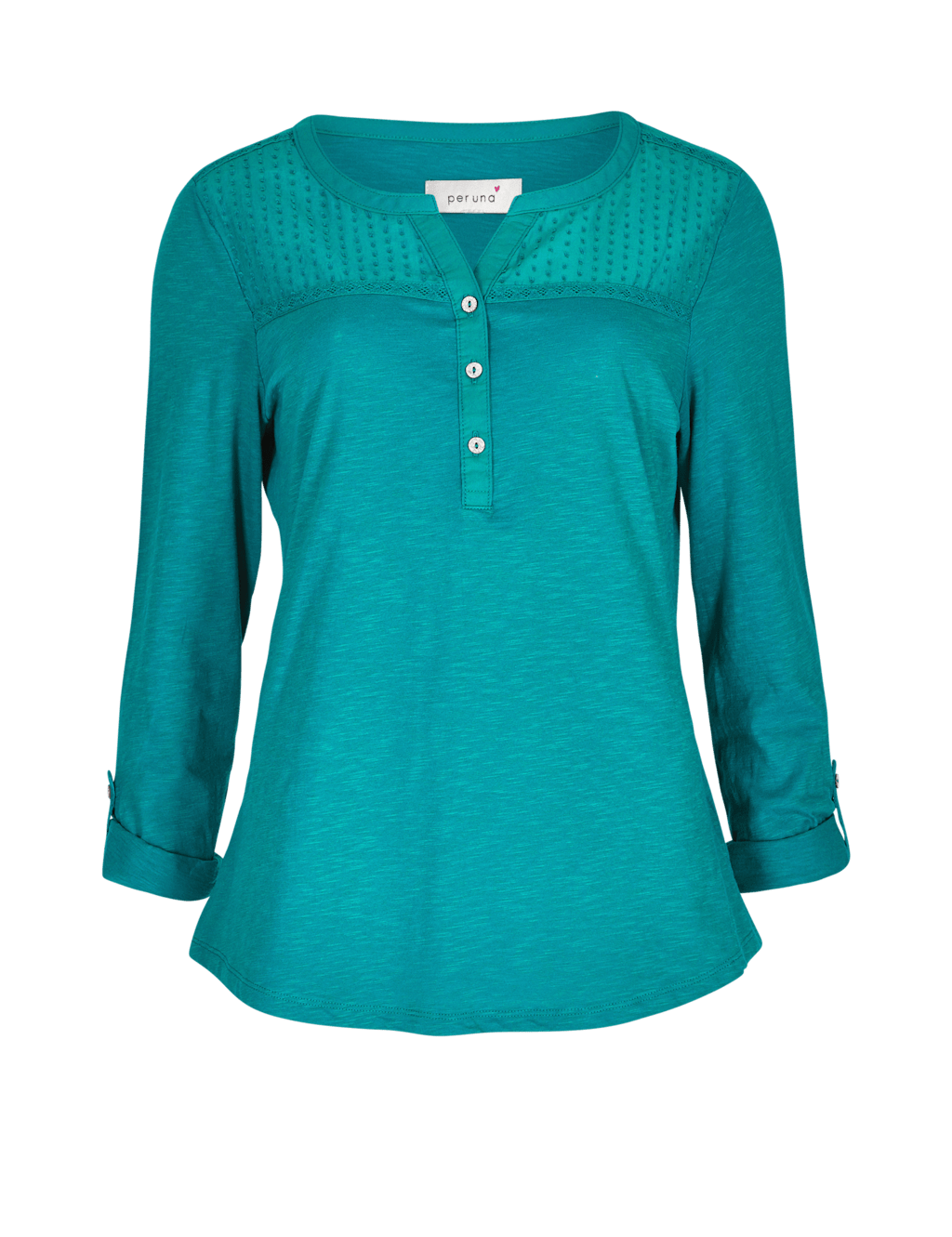 Buy Pure Cotton 3/4 Sleeve Top | Per Una | M&S