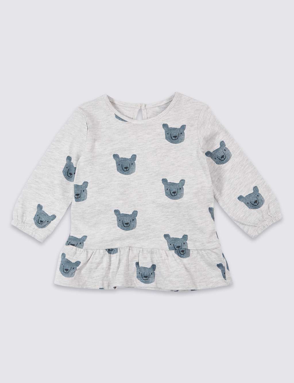 Pure Cotton All Over Print Top | M&S