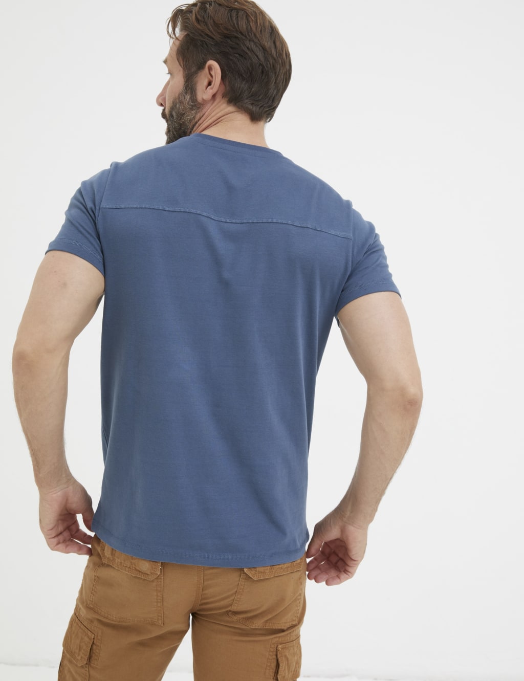 Pure Cotton Bike & Map Graphic T-Shirt | FatFace | M&S