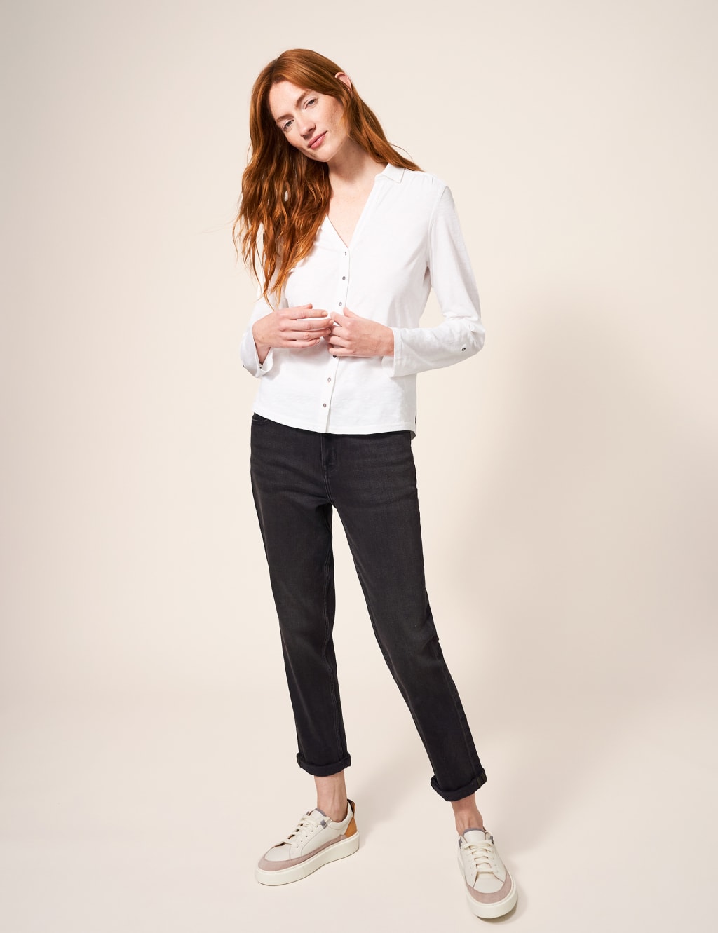 Pure Cotton Collared Shirt | White Stuff | M&S