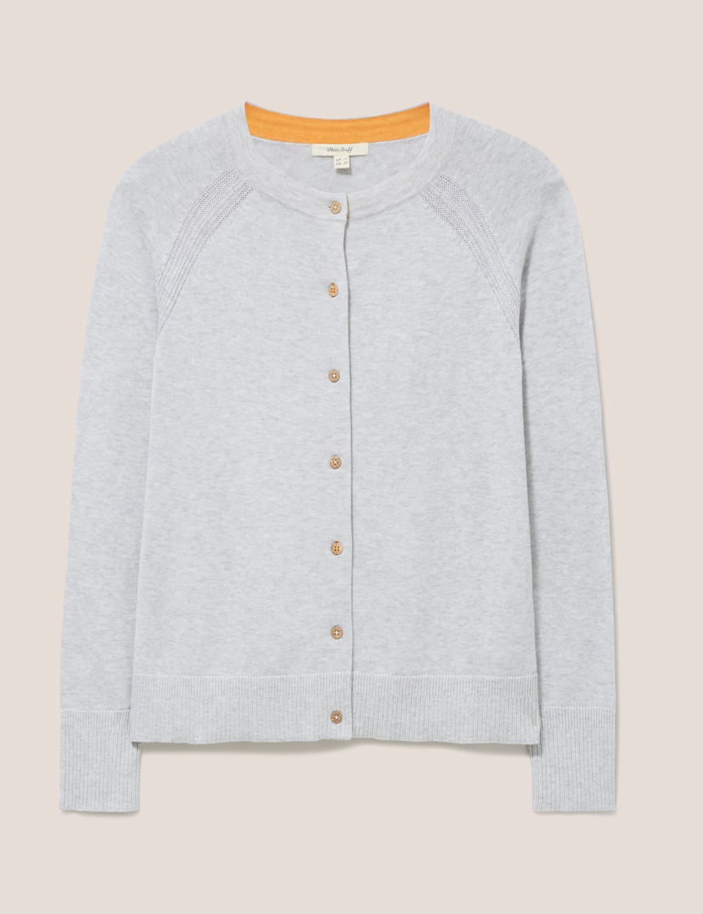 Pure Cotton Crew Neck Cardigan | White Stuff | M&S