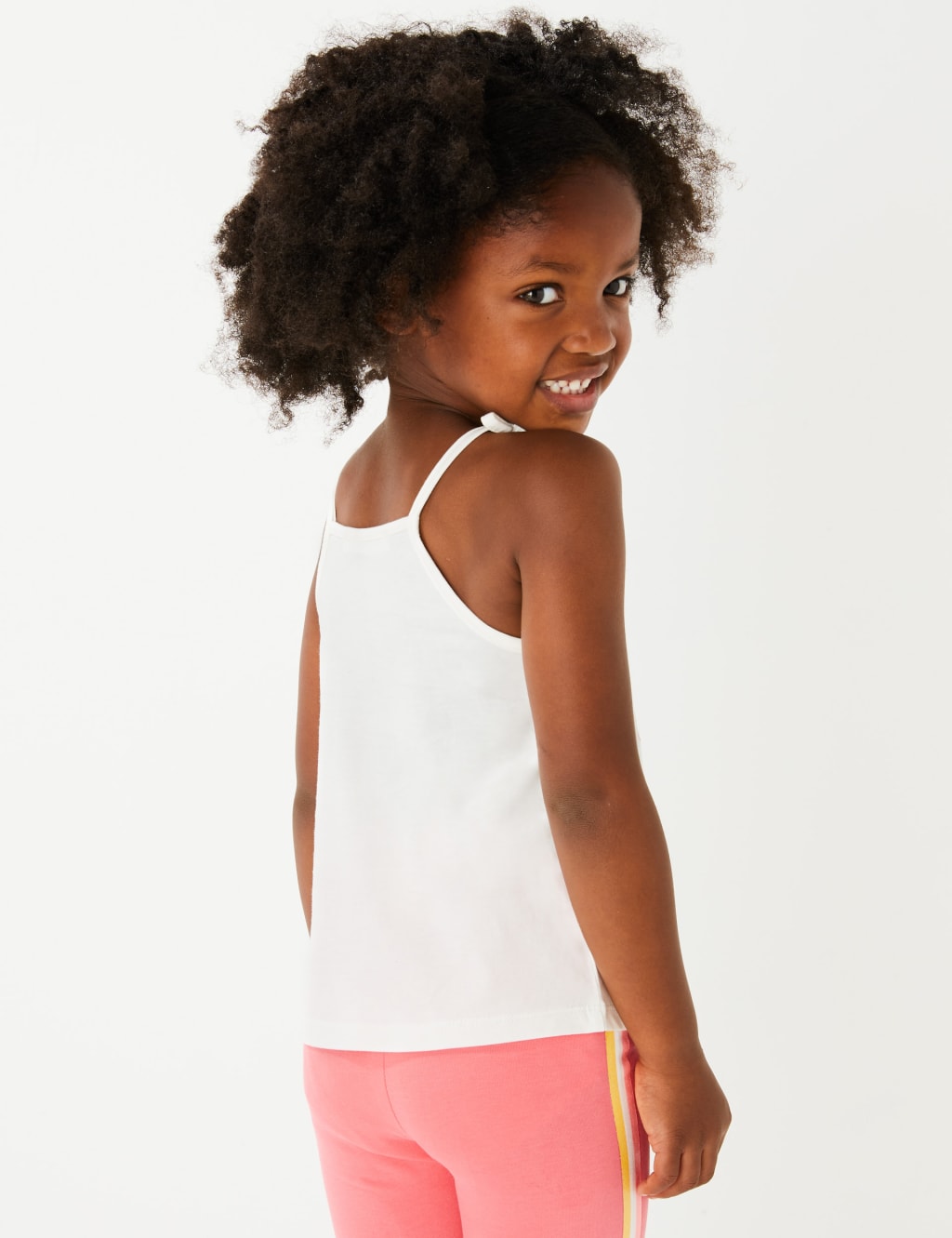Pure Cotton Flamingo Vest (2-7 Yrs) | M&S