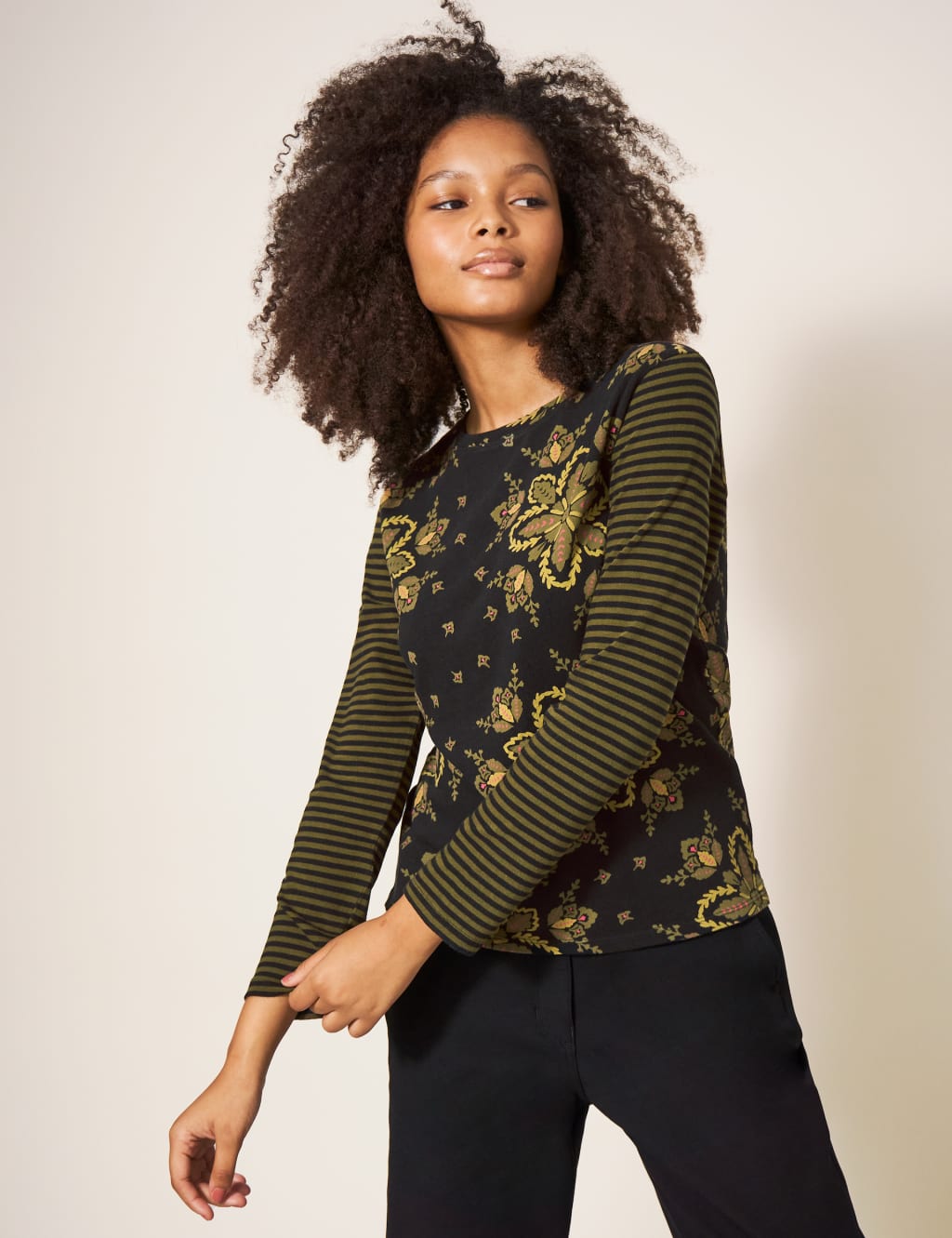 Pure Cotton Floral Top | White Stuff | M&S