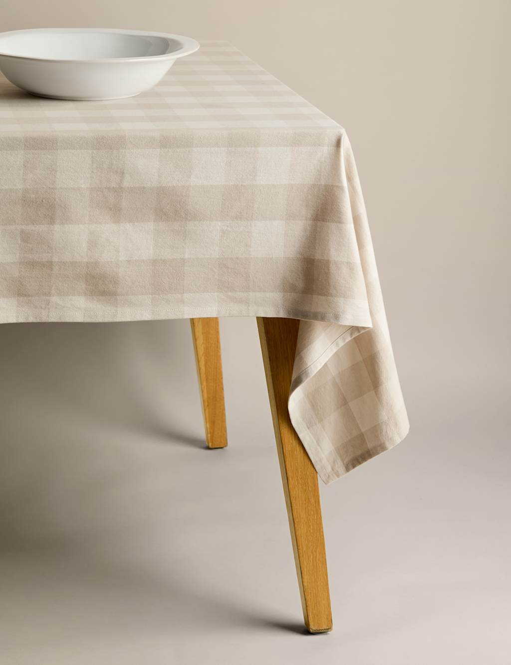 Pure Cotton Gingham Tablecloth | M&S Collection | M&S