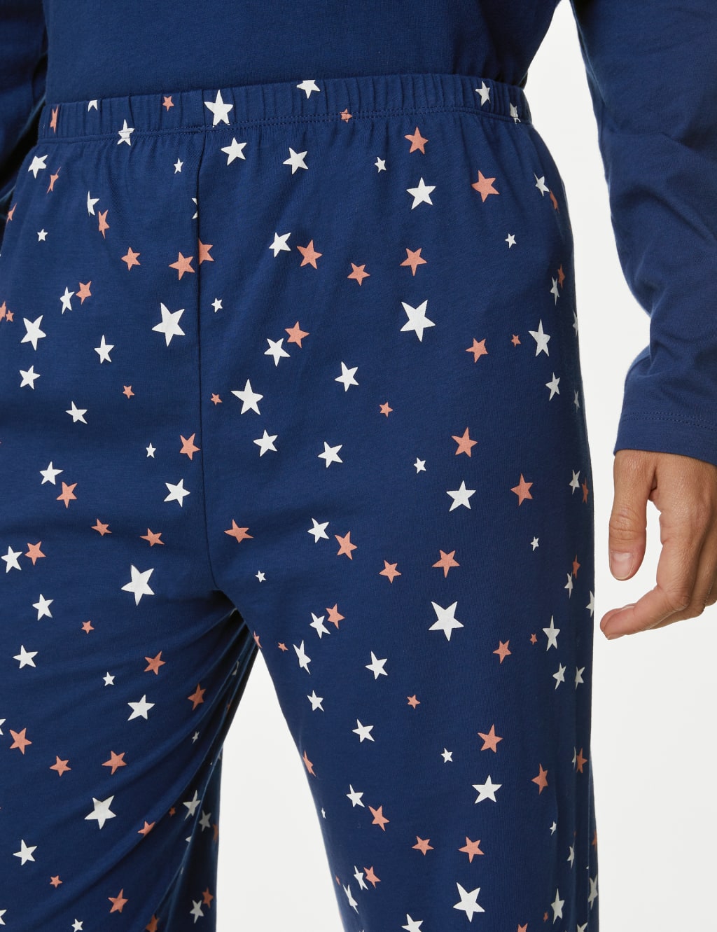 Pure Cotton Good Night Slogan Pyjama Set | M&S Collection | M&S