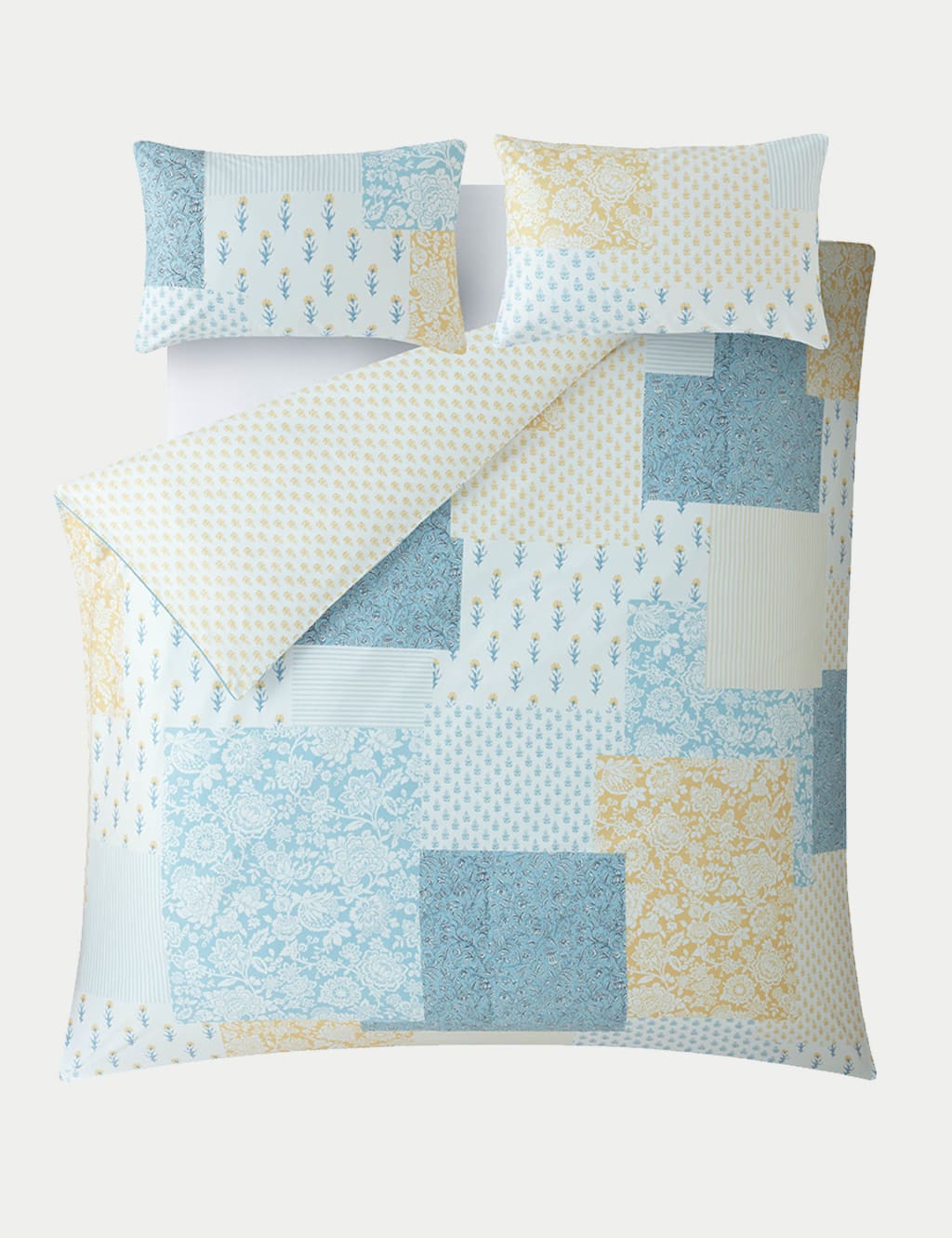 Pure Cotton Laurissa Patchwork Bedding Set | Laura Ashley | M&S