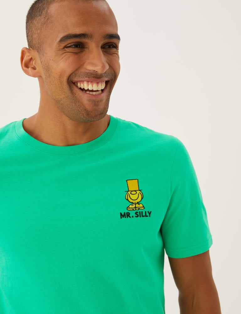 Pure Cotton Mr. Men™ T-Shirt | M&S Collection | M&S