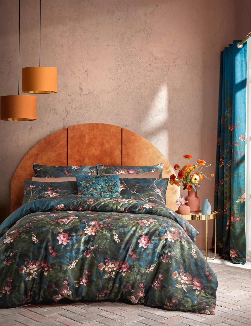 Pure Cotton Night Garden Bedding Set | Graham & Brown | M&S