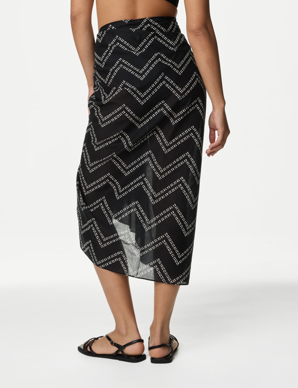 Pure Cotton Printed Sarong | M&S Collection | M&S