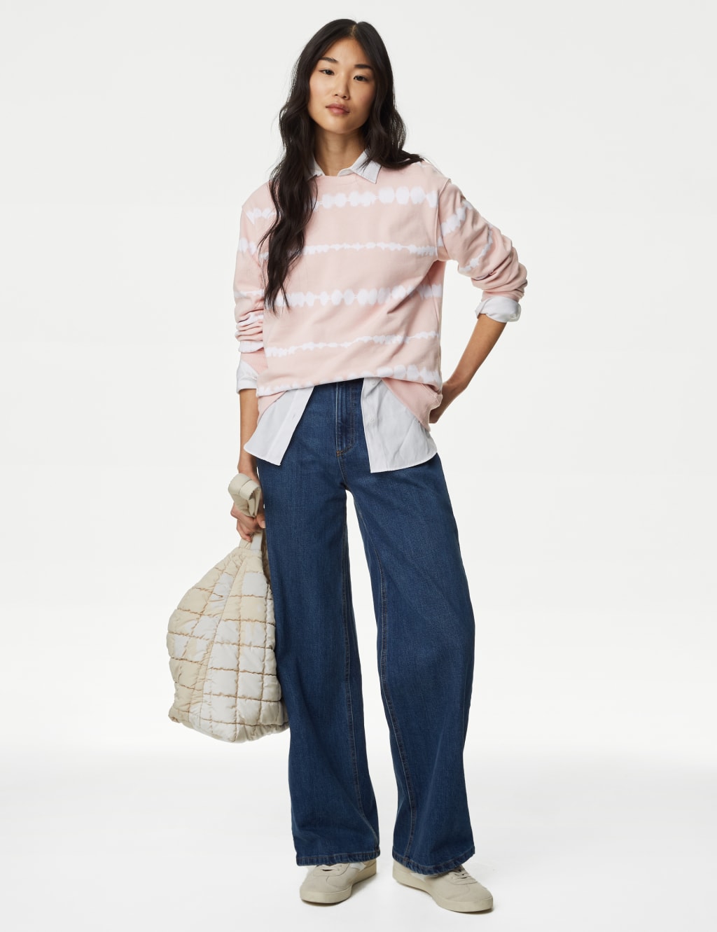 Pure Cotton Printed Sweatshirt | M&S Collection | M&S