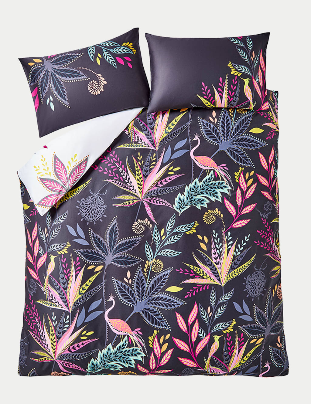 Pure Cotton Sateen Botanic Paradise Bedding Set | Sara Miller | M&S
