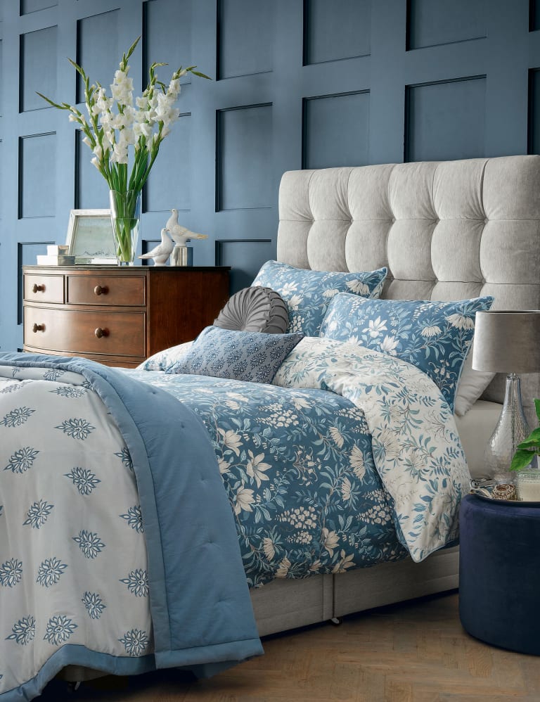 Pure Cotton Sateen Parterre Bedding Set | Laura Ashley | M&S