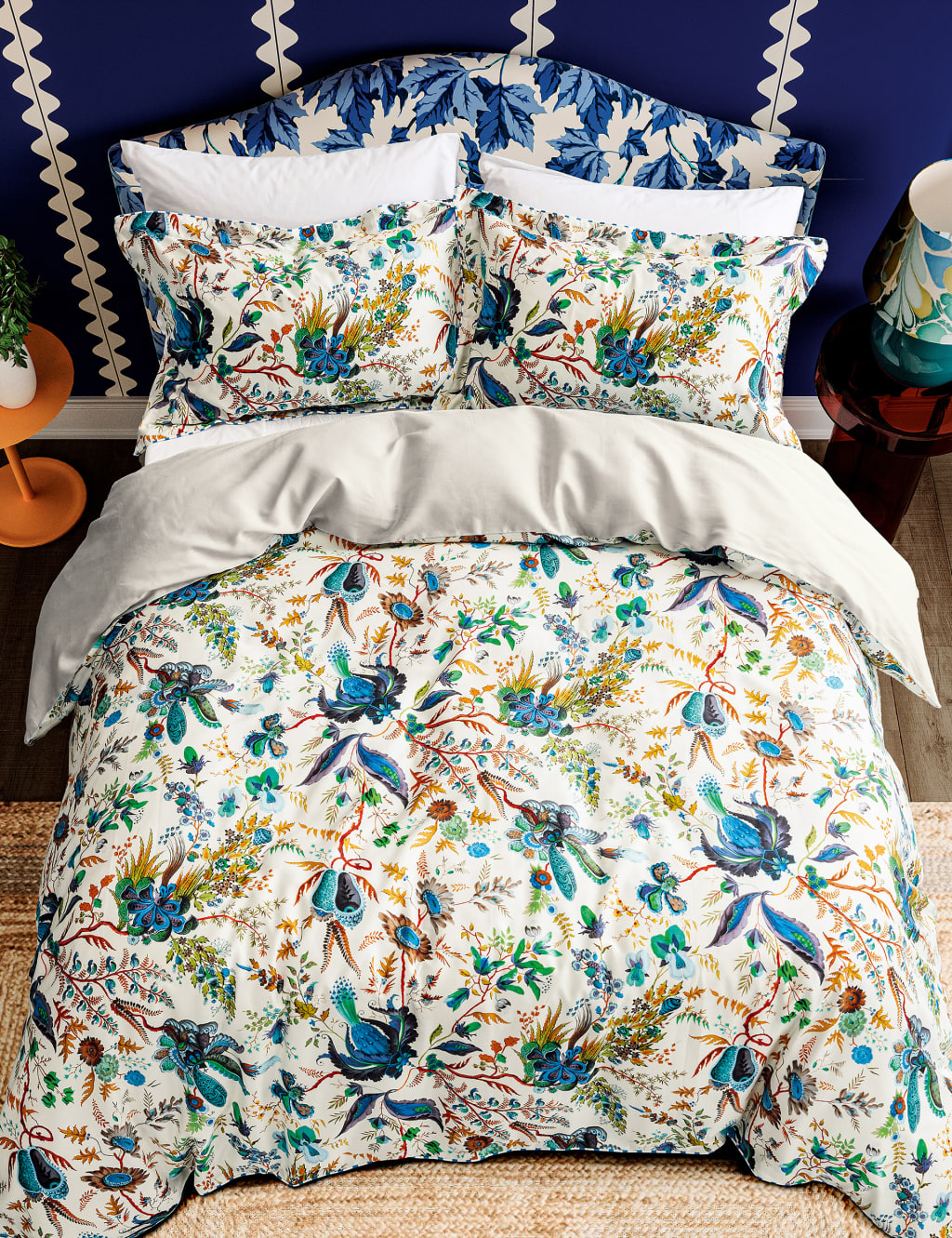 Pure Cotton Sateen Wonderland Floral Bedding Set | Harlequin | M&S