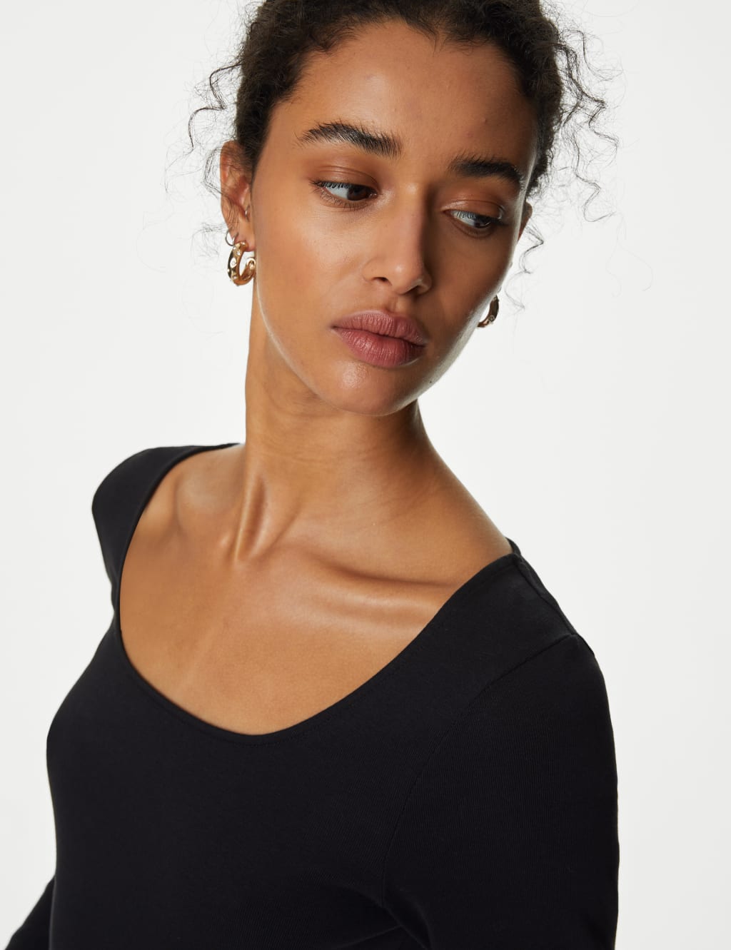 Pure Cotton Slim Fit Top | M&S Collection | M&S