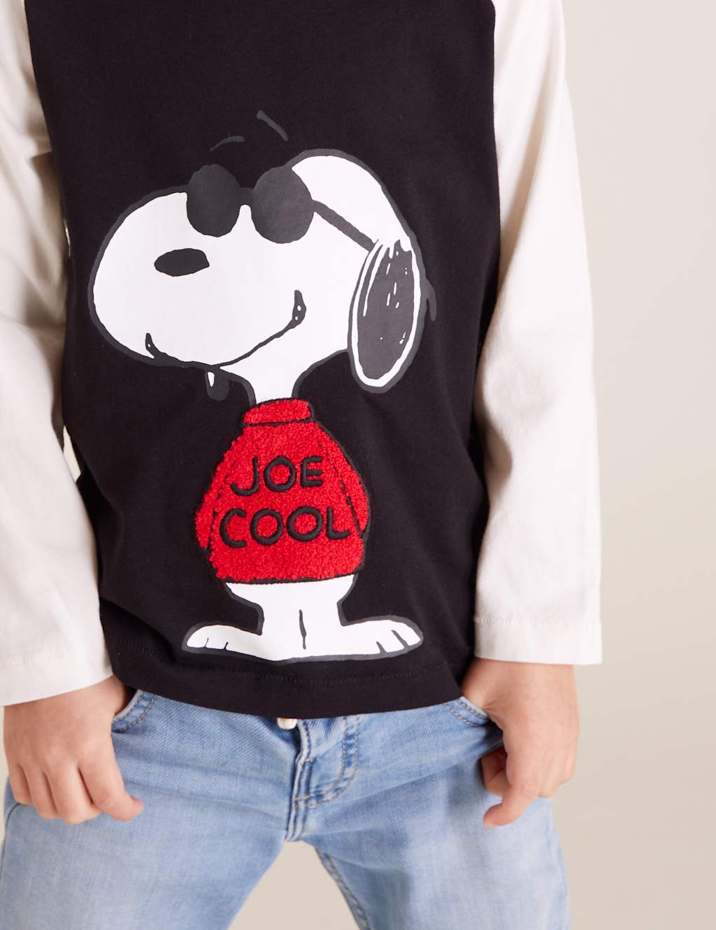 Pure Cotton Snoopy™ Top (2-7 Yrs) | M&S