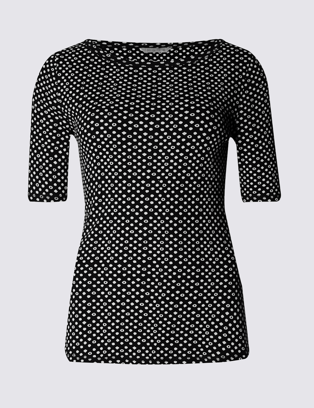 Pure Cotton Spotted T-Shirt | M&S Collection | M&S