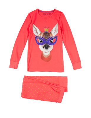 Pure Cotton Stay Soft Pyjamas (6-16 Years) | M&S