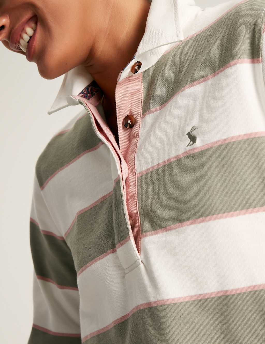 Pure Cotton Striped Rugby Top | Joules | M&S