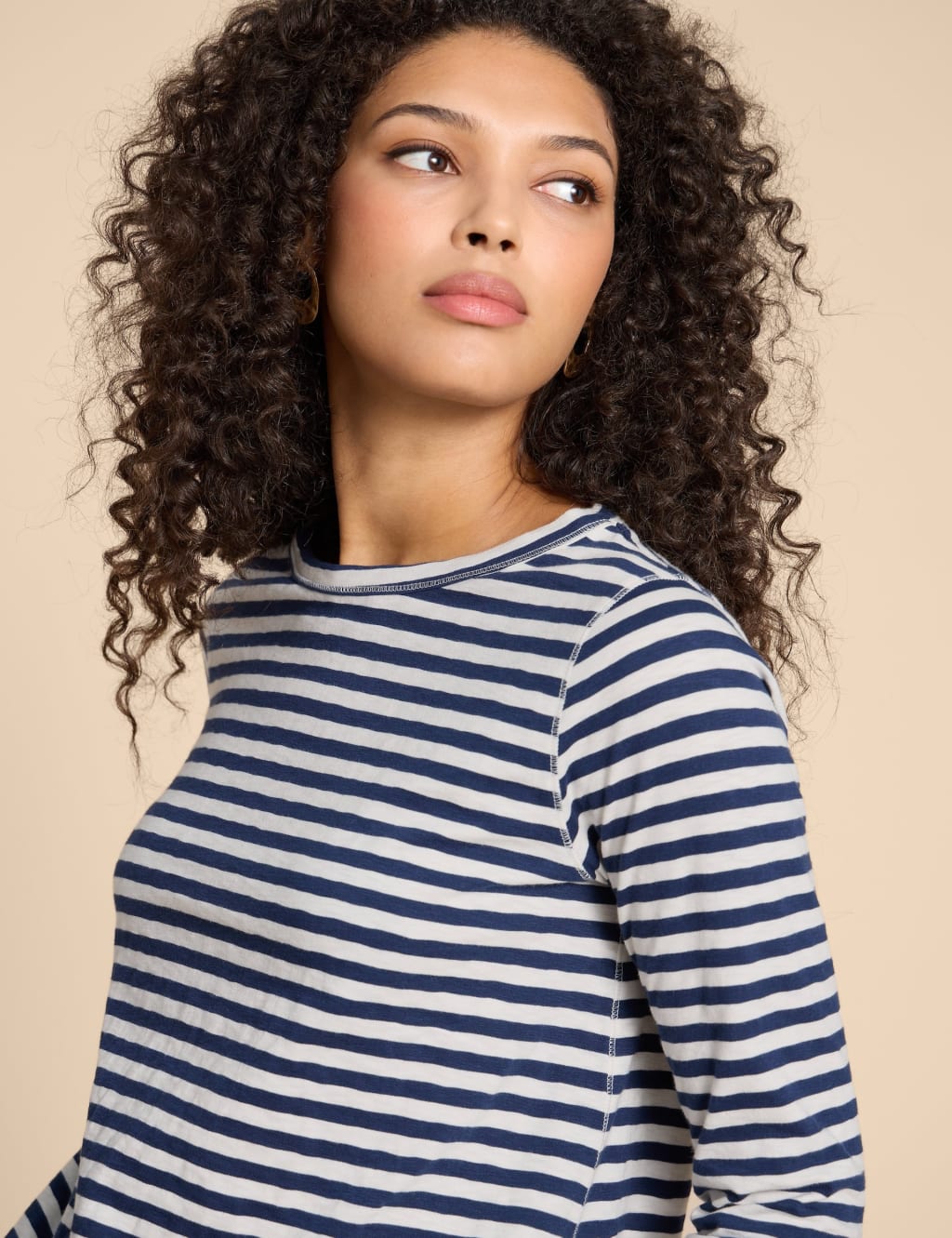 Pure Cotton Striped Top | White Stuff | M&S