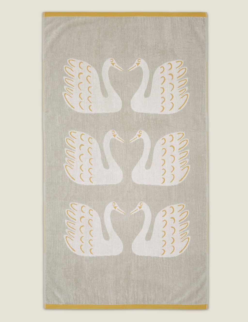 Pure Cotton Swim Swam Swan Towel | Scion | M&S