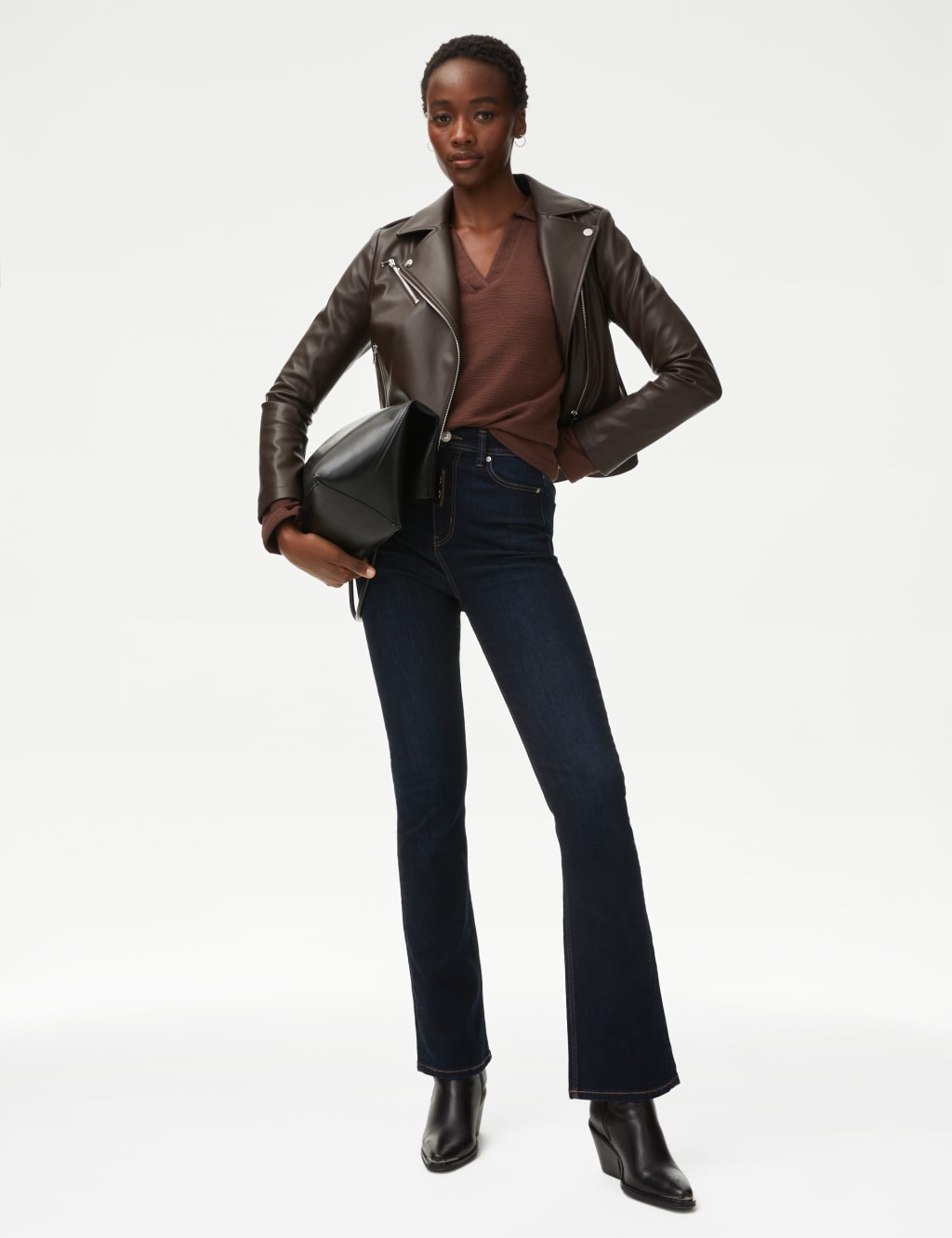 Pure Cotton Textured Collared Top | M&S Collection | M&S