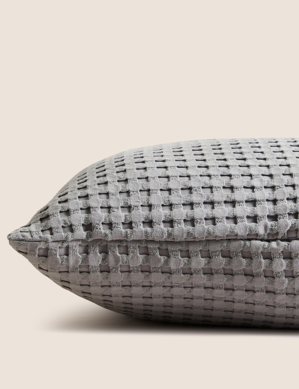 Pure Cotton Waffle Cushion | M&S Collection | M&S
