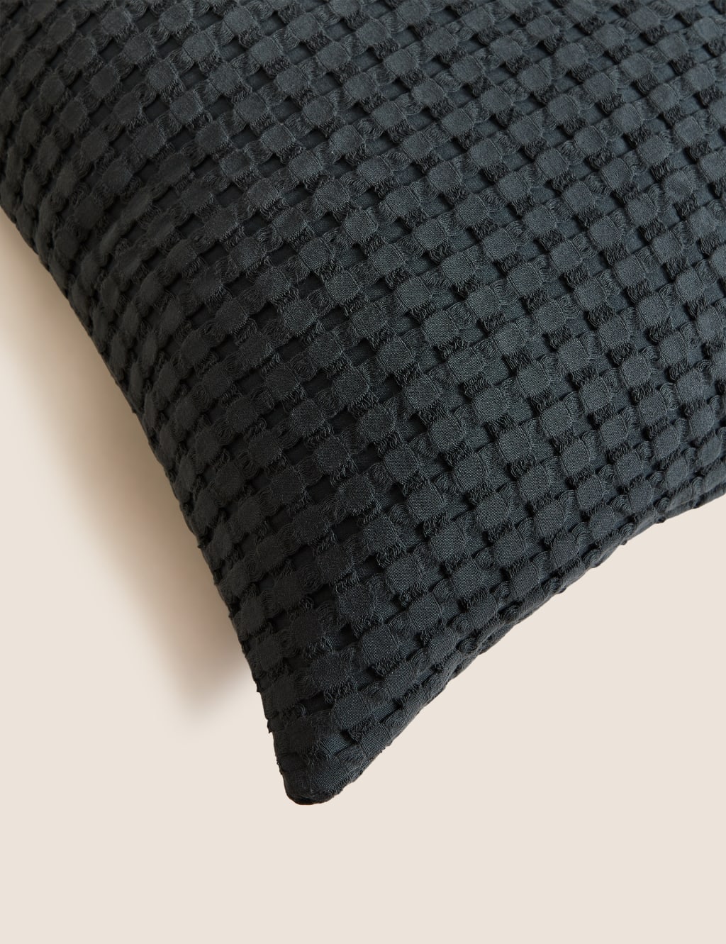 Pure Cotton Waffle Cushion | M&S Collection | M&S