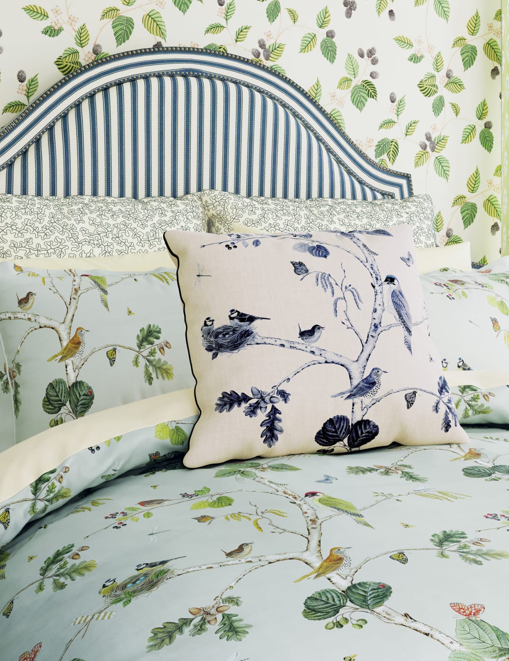 Pure Cotton Woodland Chorus Bedding Set | Sanderson | M&S