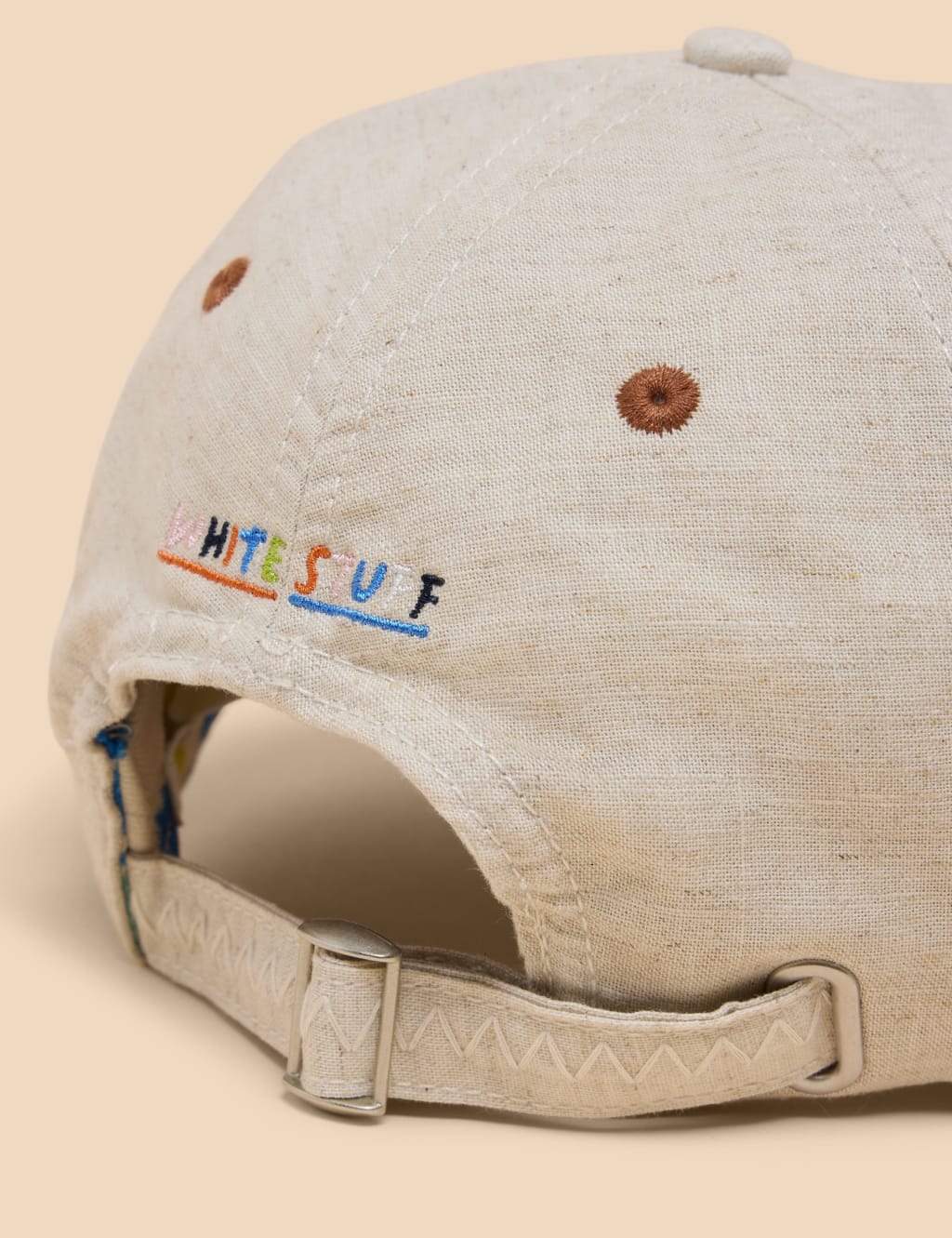 Pure Linen Baseball Cap | White Stuff | M&S