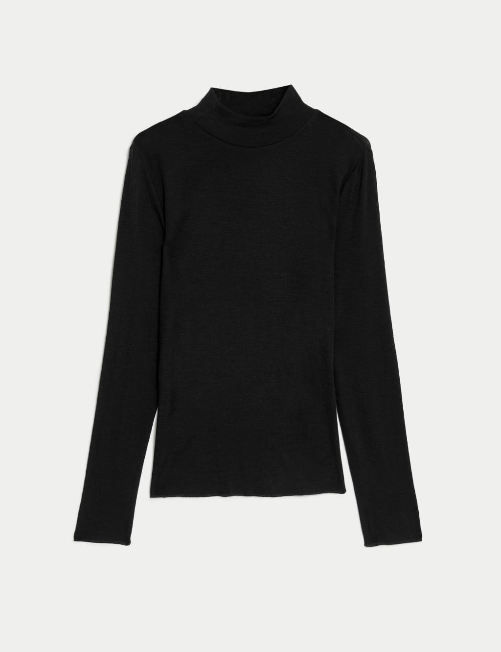 Pure Merino Wool Roll Neck Top | Per Una | M&S