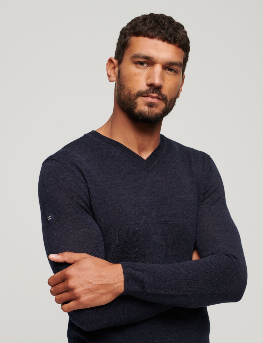 Pure Merino Wool V-Neck Jumper | Superdry | M&S