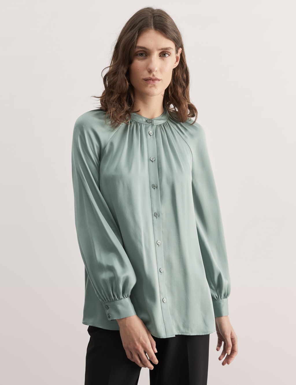 Pure Silk Blouse | JAEGER | M&S