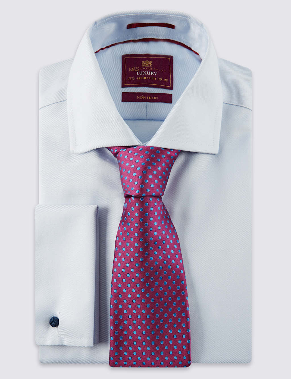 Pure Silk Spotted Tie | M&S Collection | M&S