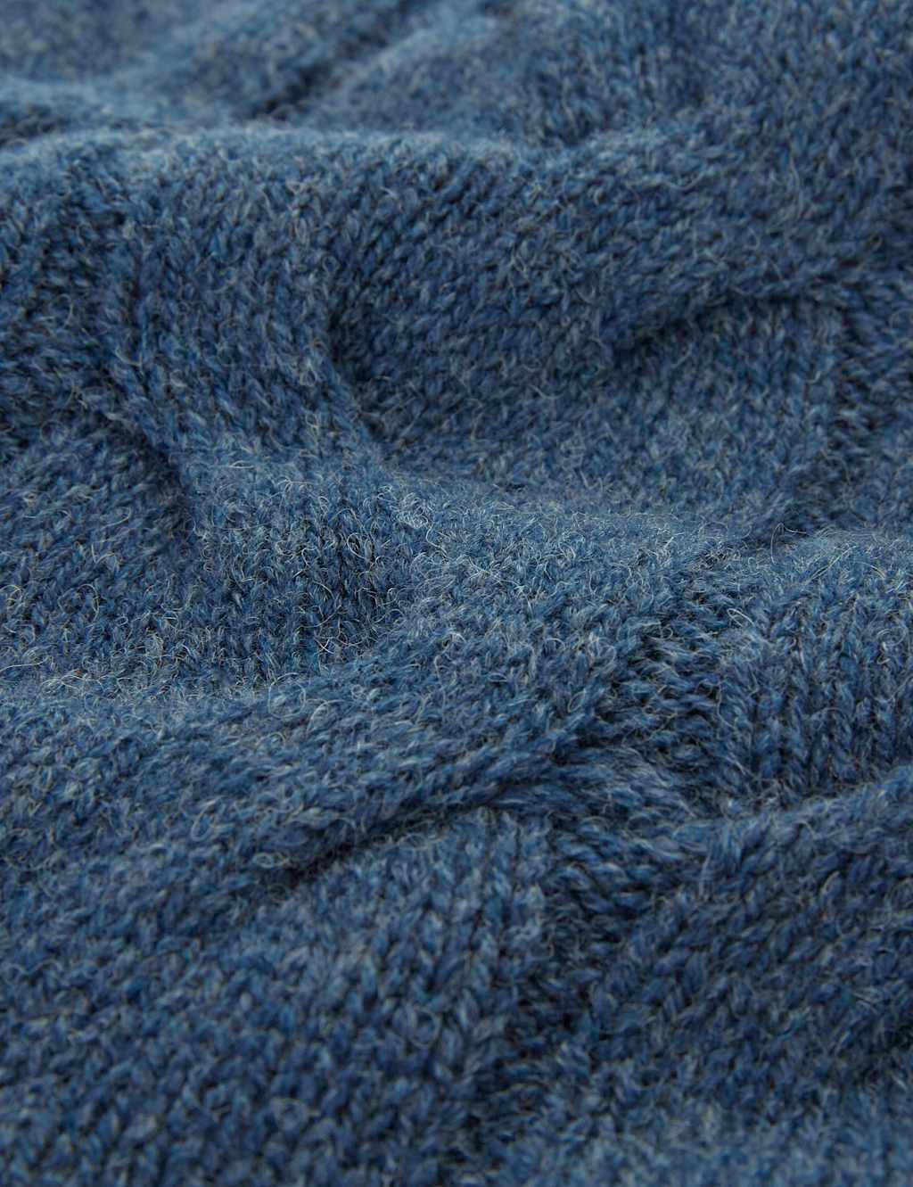 Pure Wool Cable Knit Relaxed Jumper | Celtic & Co. | M&S