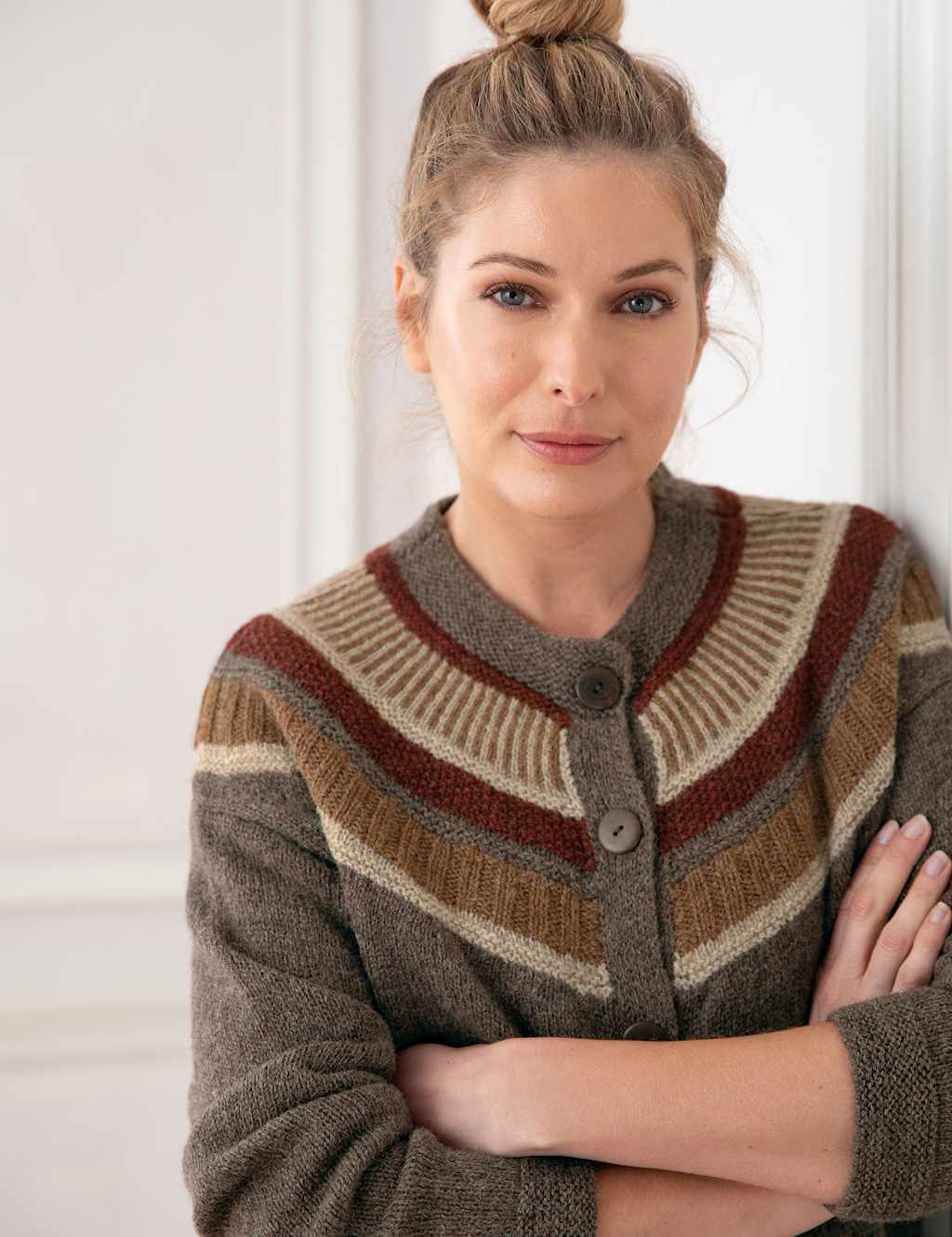 Pure Wool Crew Neck Cardigan | Celtic & Co. | M&S