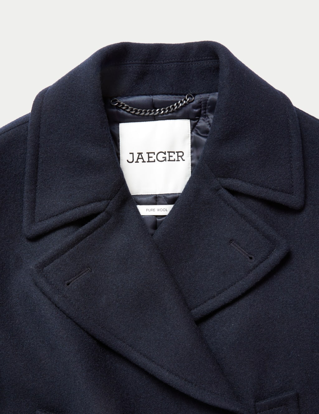 Pure Wool Peacoat | JAEGER | M&S