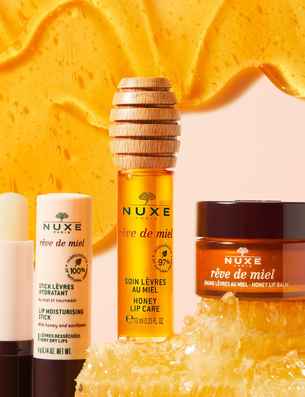 Rêve de Miel® Honey Lip Oil 10ml | NUXE | M&S