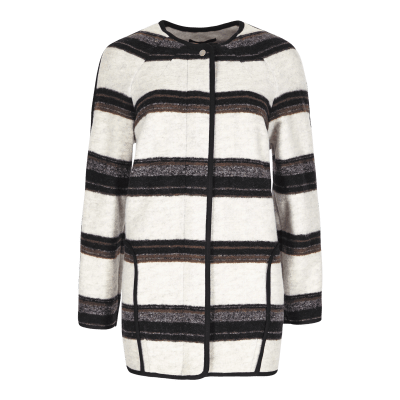 Wool Rich Striped Jacket | Per Una | M&S